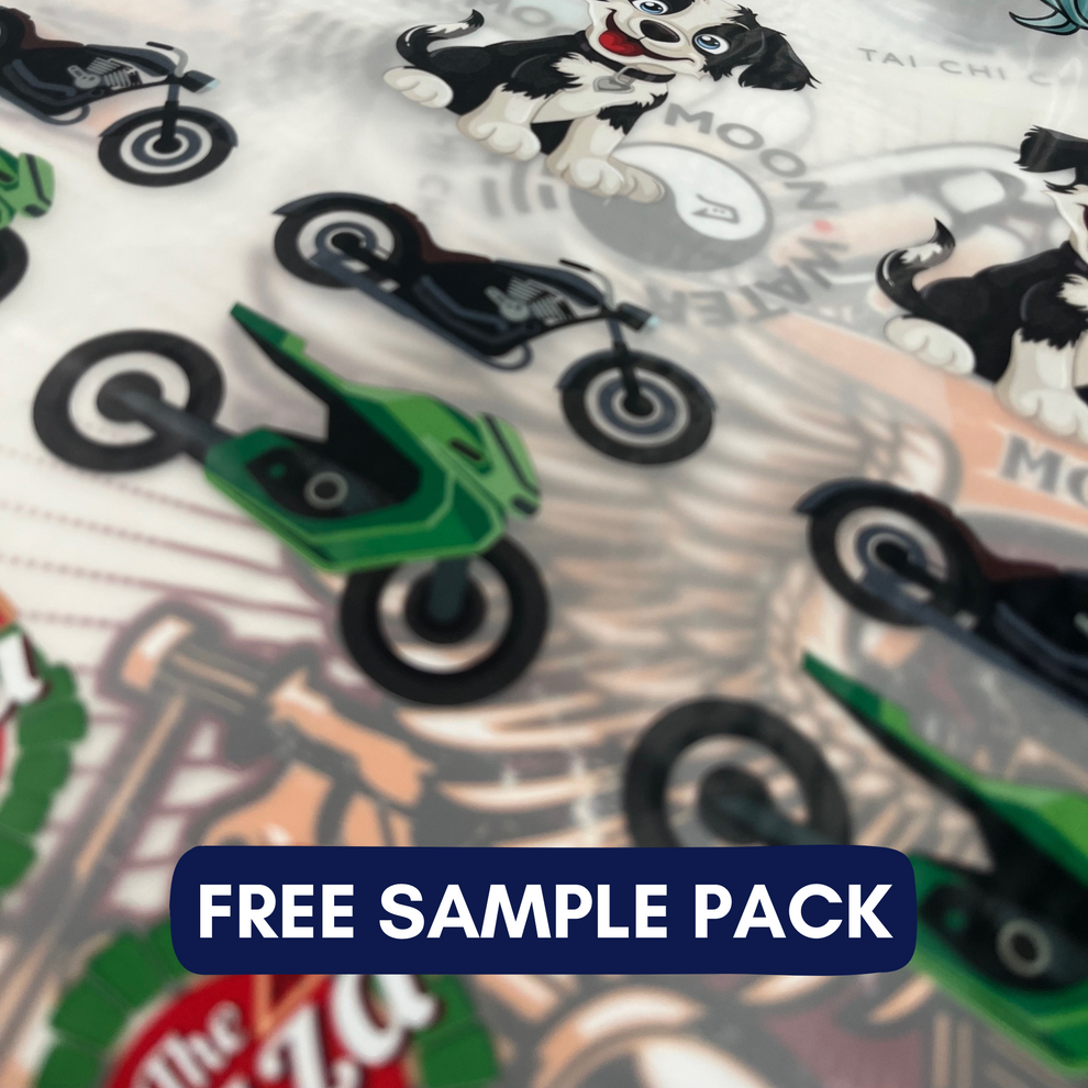 DTF Transfer Sheet - FREE Sample Pack – DTF Pro